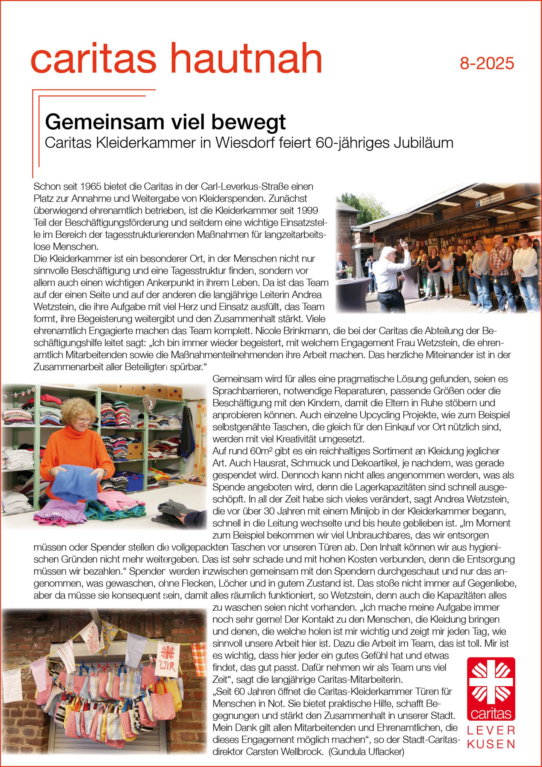 Caritas Leverkusen | Caritas hautnah